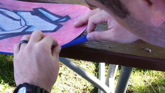 Hand Painted – Blank Snowboards