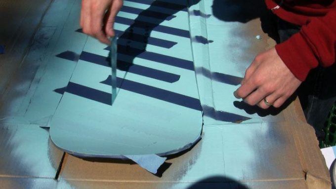 Spray Painted – Blank Snowboards